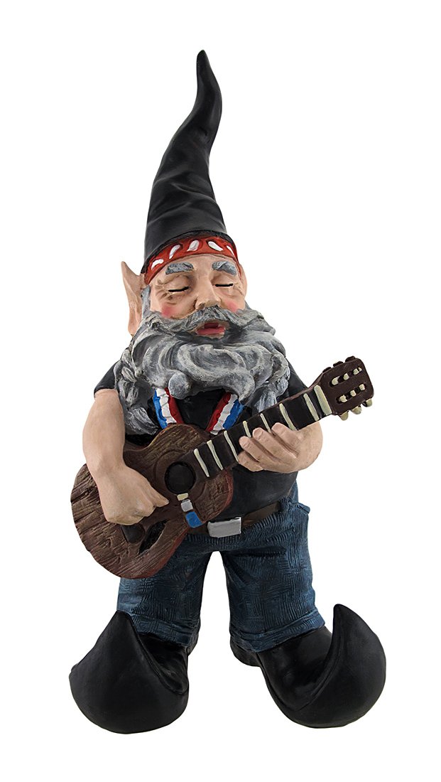 Amazon.com : Willie Elfson Country Music Singer Garden Gnome : Outdoor ...