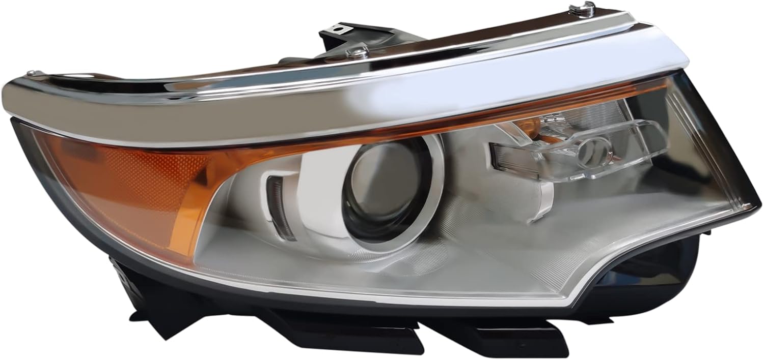 Amazon.com: Front Halogen Headlight Right Side for 2011-2014 Ford Edge ...
