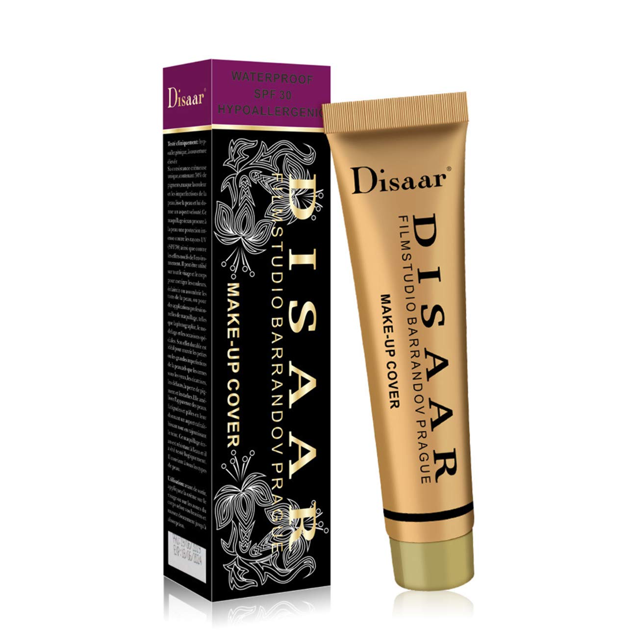 Amazon.com : DISAAR BEAUTY Foundation Make-Up Cover Creamy Concealer ...