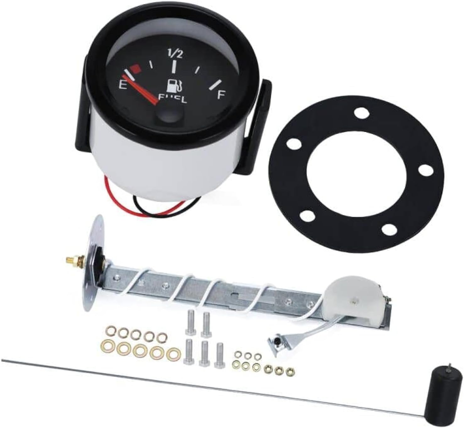 Amazon.com: Motorcycle Gas Tank Fuel Gauge - Clear Fuel Hose Style ...