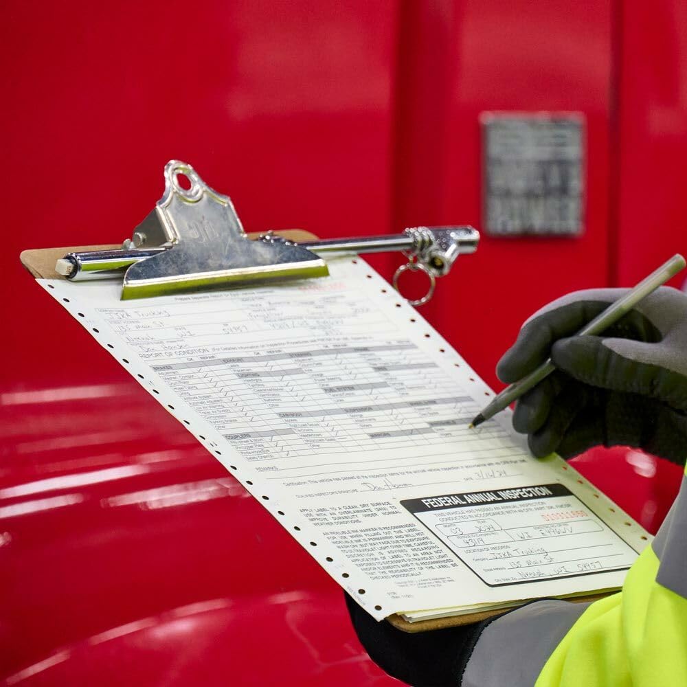 Snapklik.com : J. J. Keller 50-Pack, Record Of Annual Inspection Form