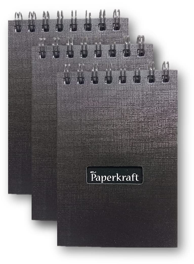 Paperkraft Pocket Notepad 110Pages | Single Line | 10.5 x 7.4 (Pack of ...