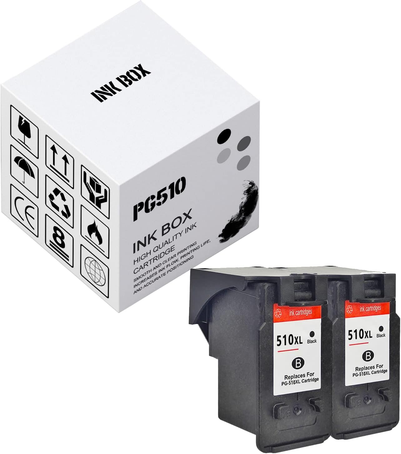 Amazon.com: 510XL Ink Cartridge Remanufactured Replaceable Ink for ...