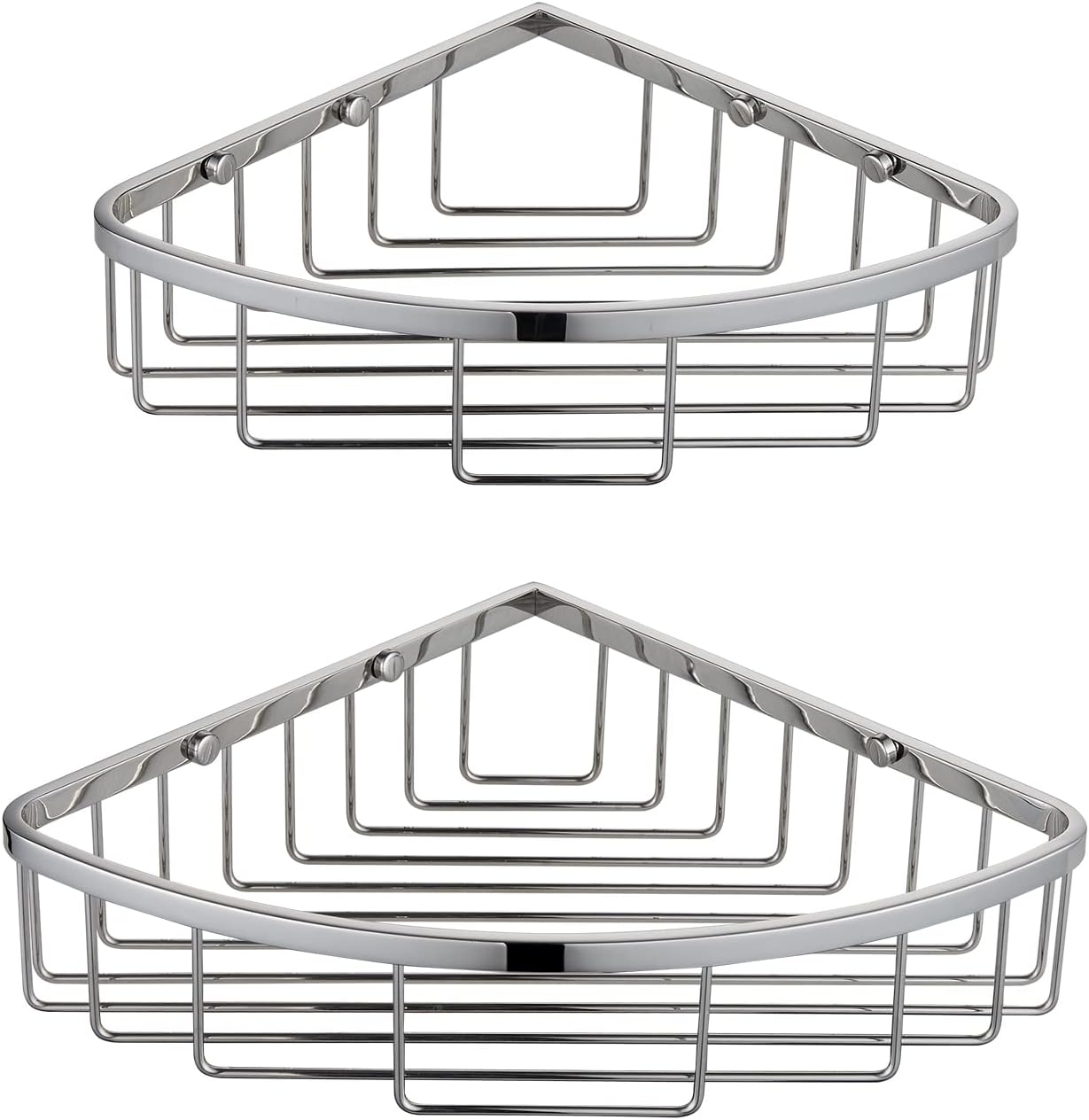Amazon.com: GORDEE [2 Pack] Bathroom Corner Shower Caddy Organizer ...