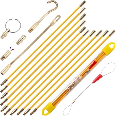 33' Electric Fiberglass Wire Pull Rods Fish Tape - Amazon.com