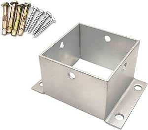 Amazon.co.jp: Post Base Industrial Bracket Hardware 20x20 13x13 10x10 ...