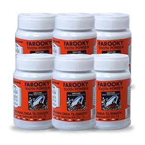 Buy Zinda Tilismath Farooky Tooth Powder 40g | Herbal Ayurvedic Dental ...