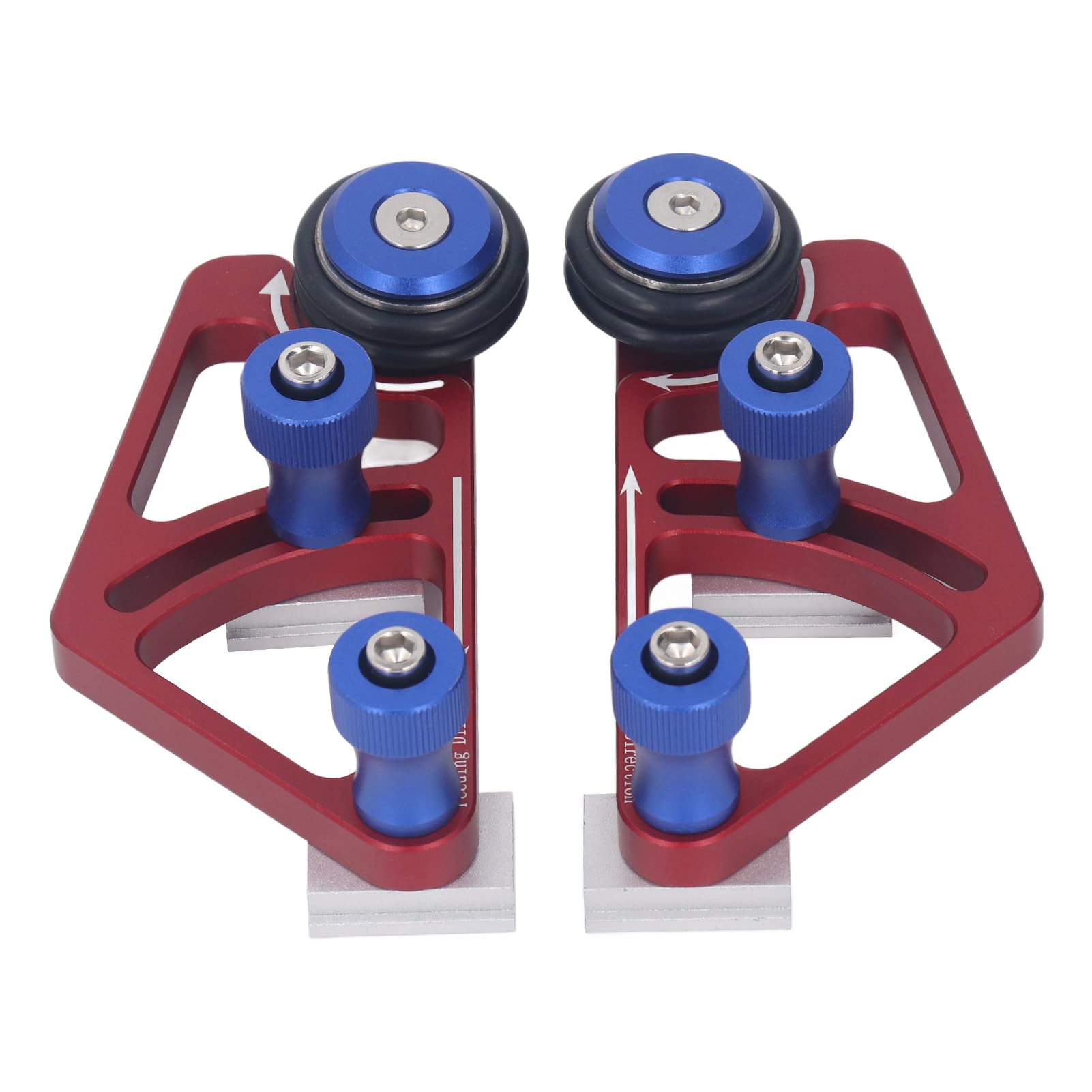 Woodworking Bearing Stock Feeder, Sliding Blocks Table Saw Feed Roller ...