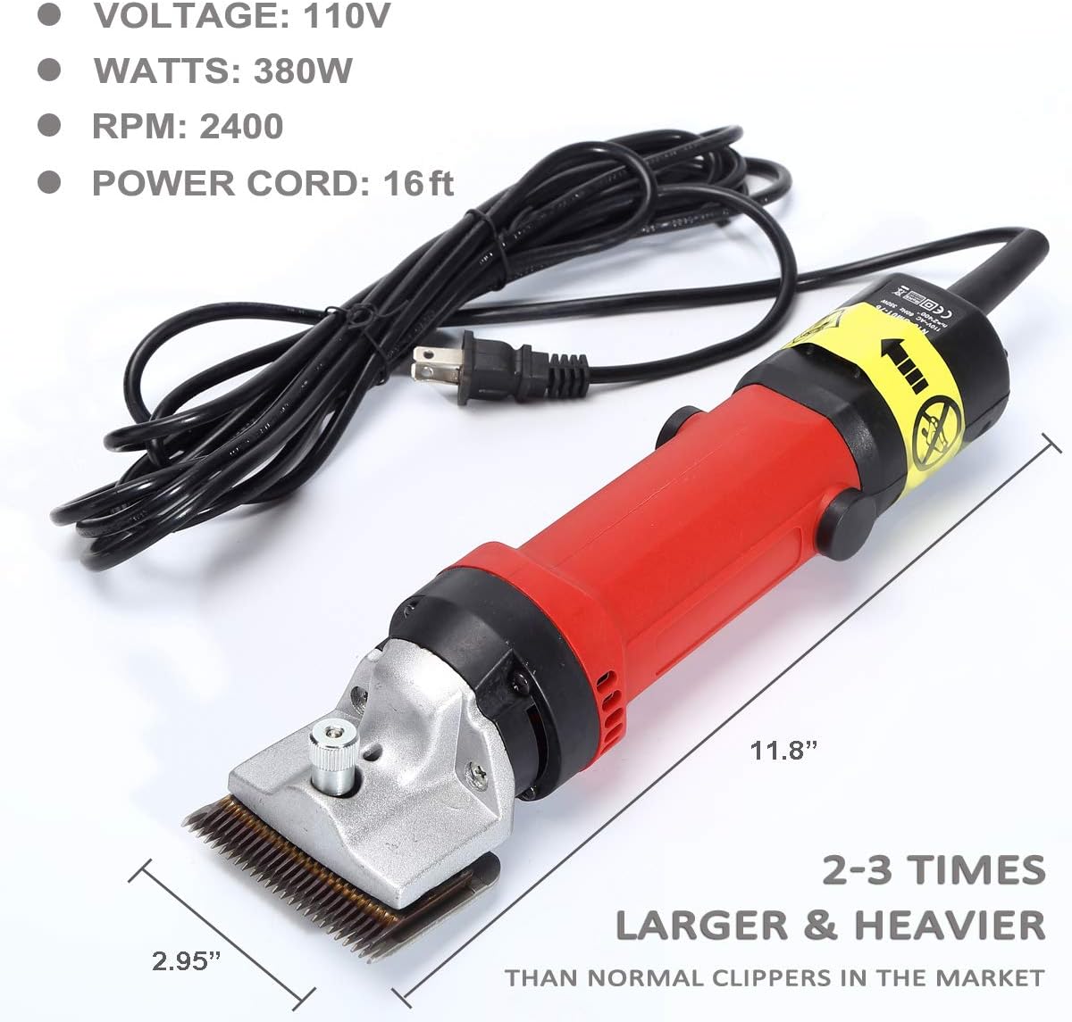 Professional Electric Horse Clippers- 6 Speeds, Philippines | Ubuy