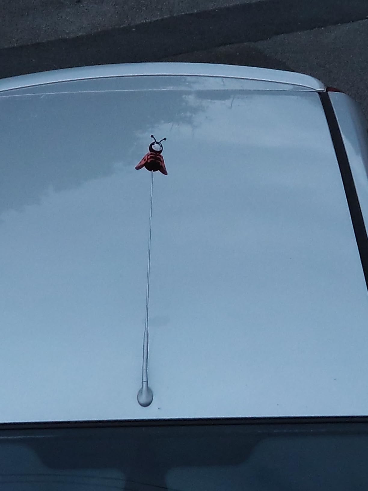 Ogquaton Car Antenna Topper Ball, Ladybird Antenna Topper Antenna Ball ...