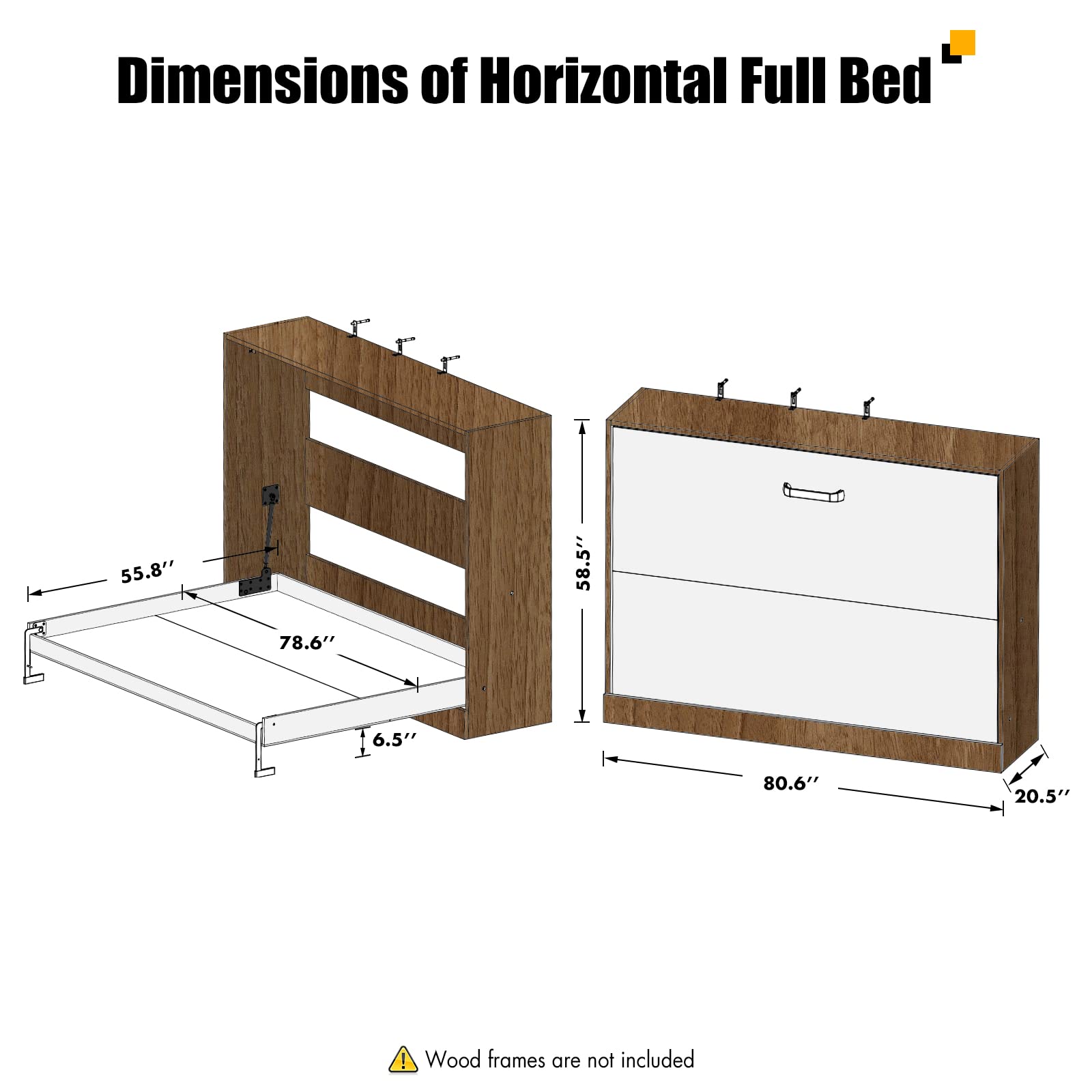 Horizontal Murphy Bed Plans