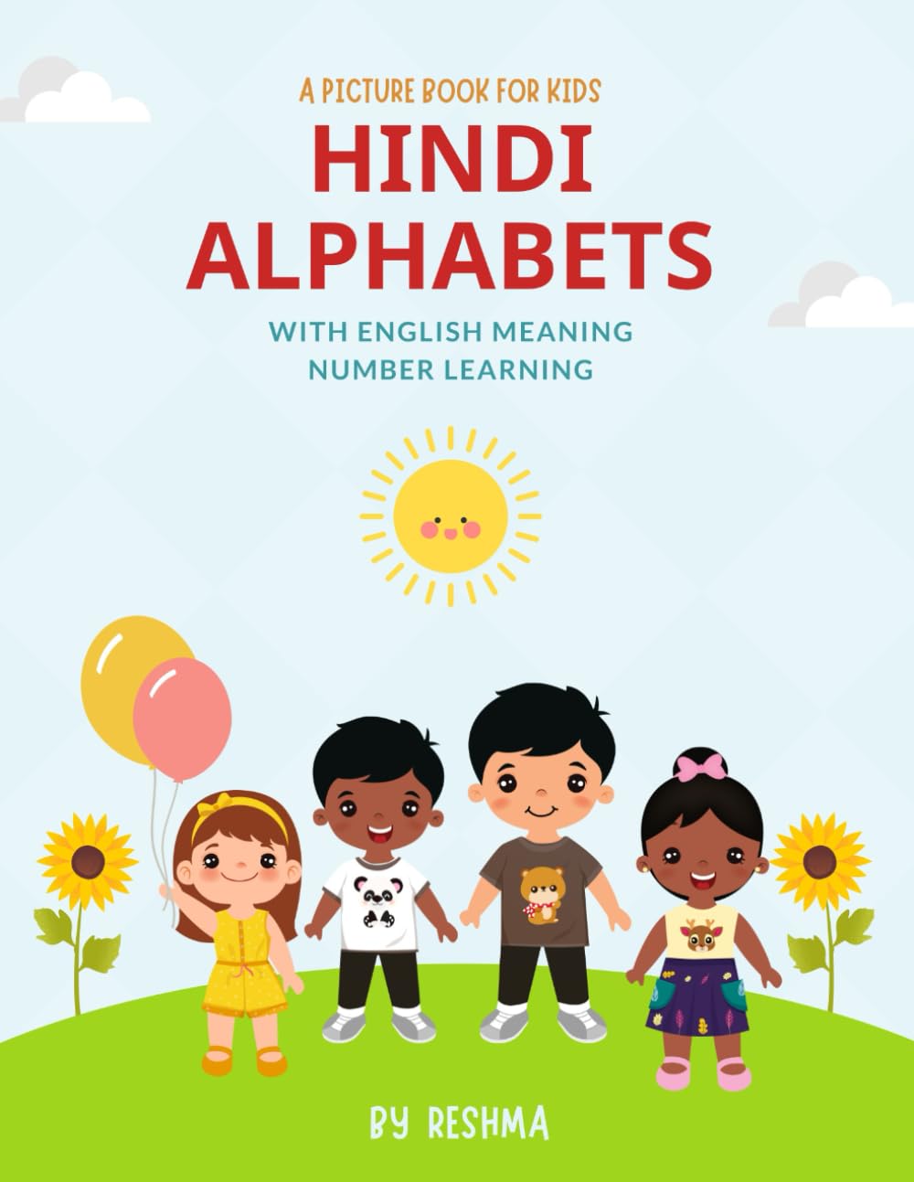 Hindi Alphabets Book By Reshma Hindi Varnamala Picture Book Kids ...