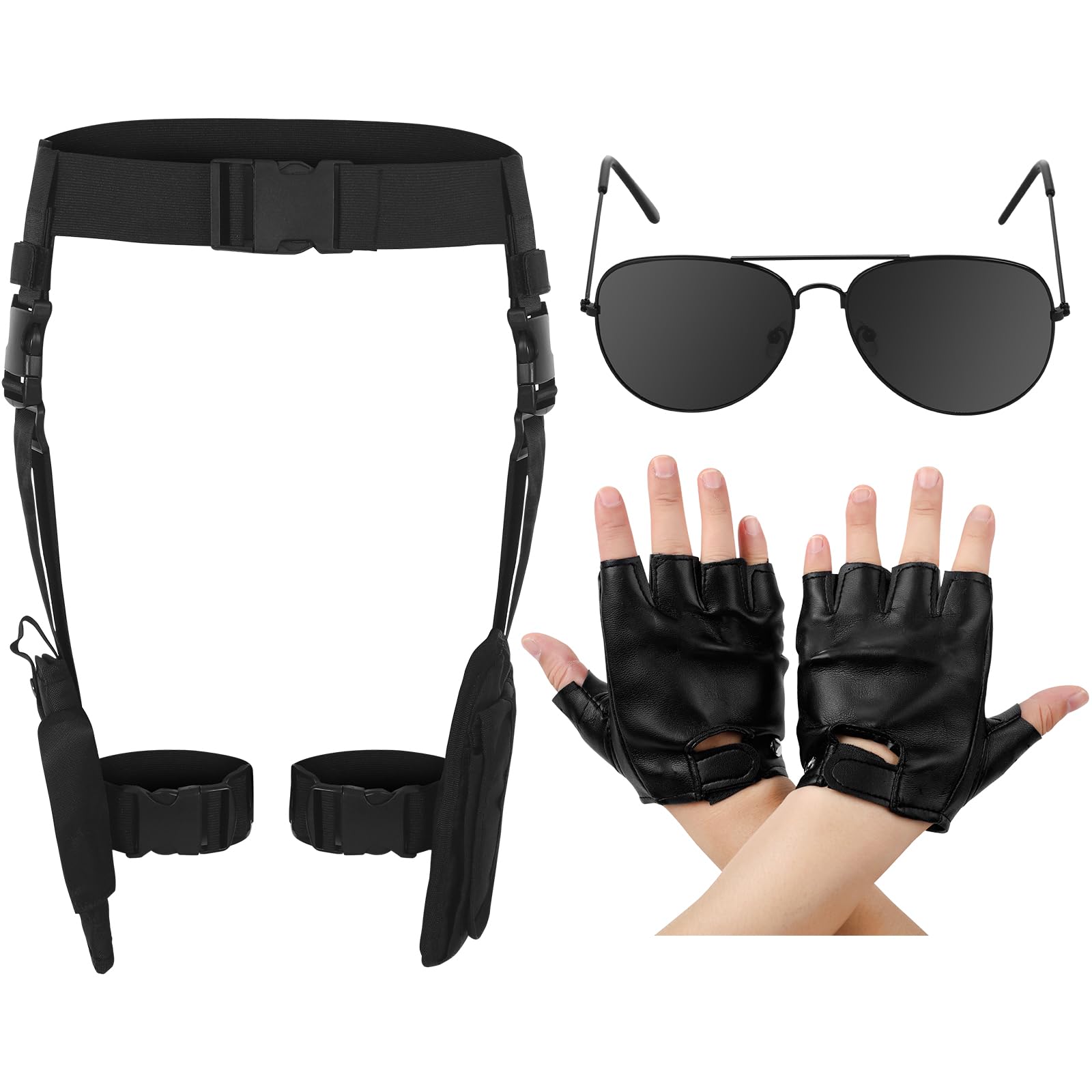 Amazon.com: Mepase 3 Pcs Halloween Thigh Holsters Costume for Women ...