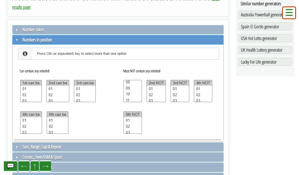 US Powerball Generator - App on Amazon Appstore