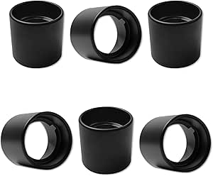 6 Pcs Light Socket Shade Rings, Light Socket Cover 55mm Diameter x 50mm ...