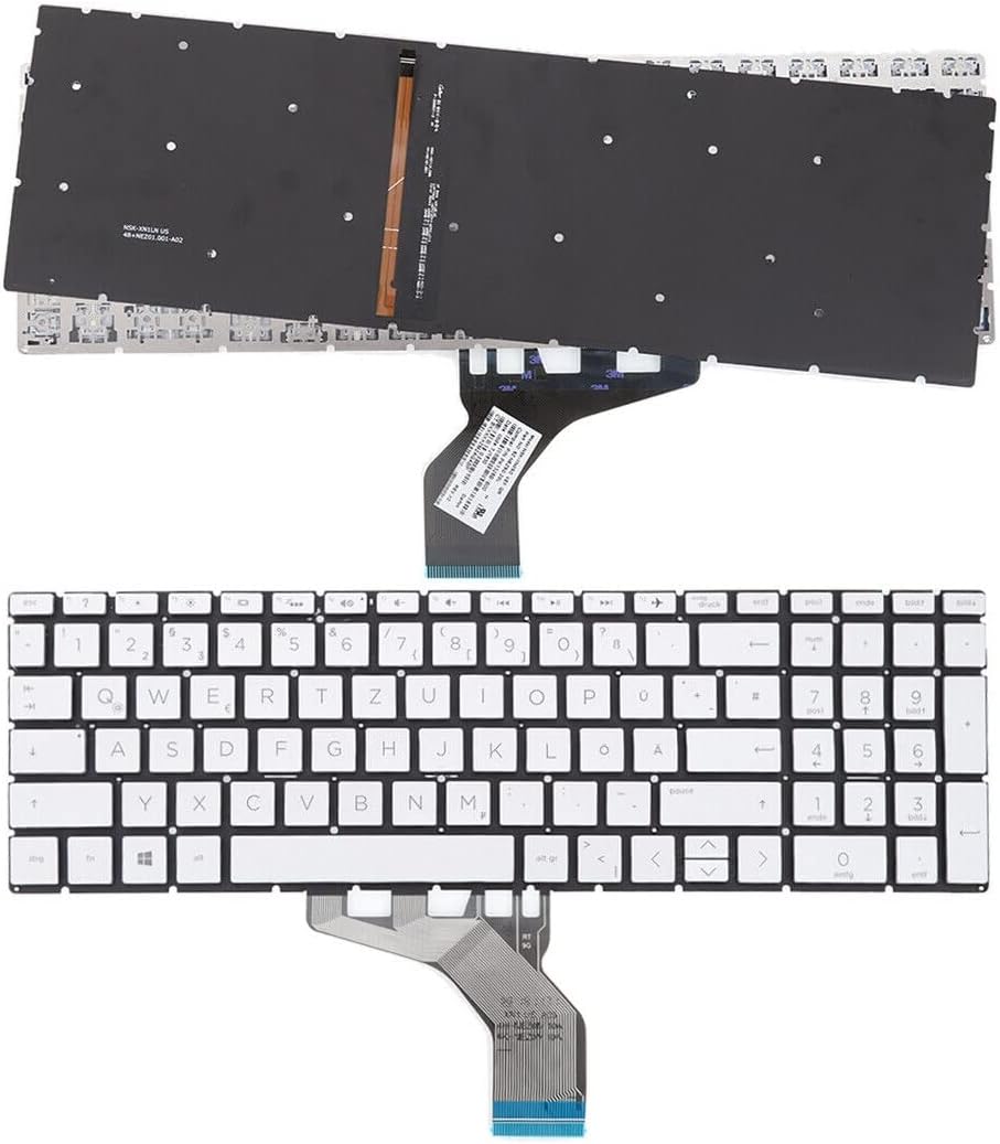 Sanj8 Backlit Keyboard for HP 250 G7 / HP 255 G7 /HP 256 G7/ HP 15- DA ...