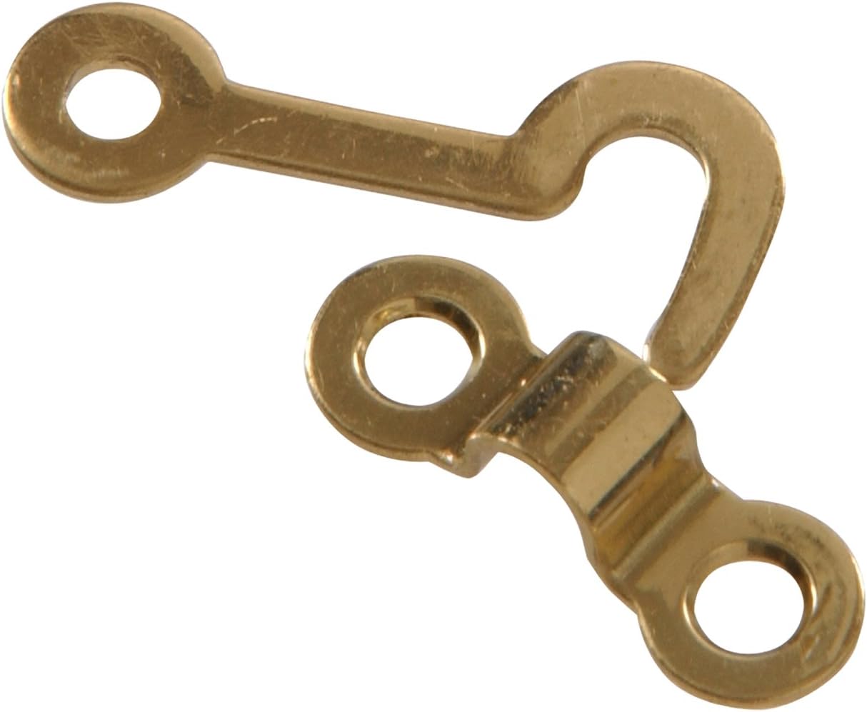 Amazon.com: The Hillman Group 853010 Solid Brass Decorative Hooks with ...