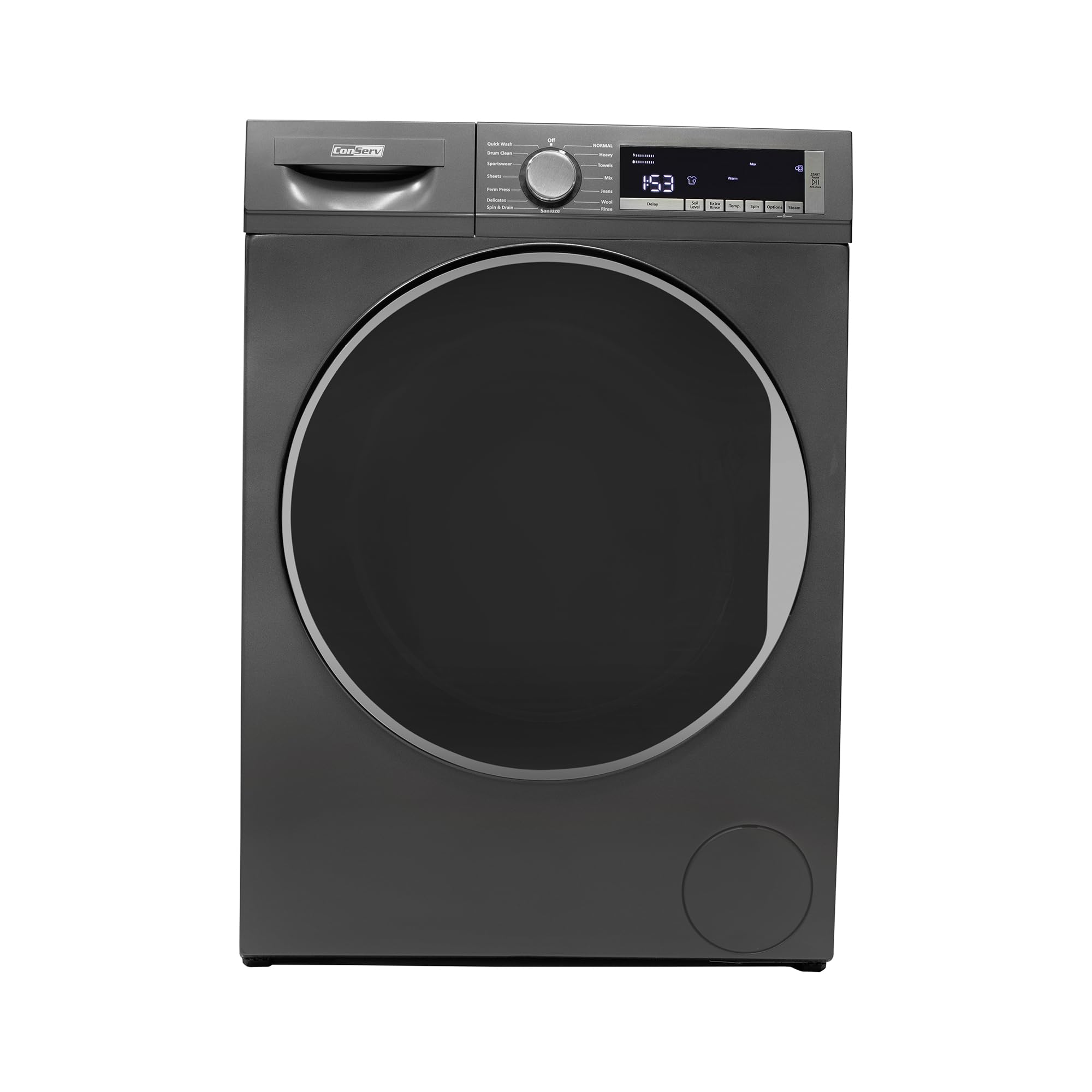 Amazon.com: ConServ Washer 2.2cf AUTOSENSE 1400 RPM 15 programs LED ...