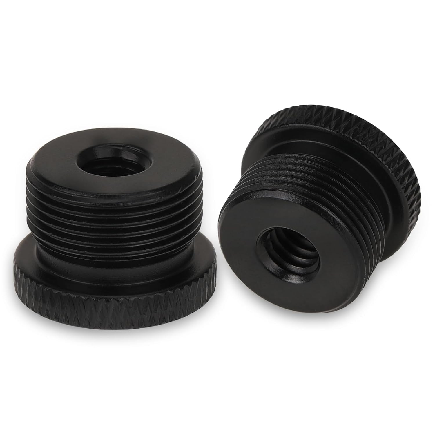 2 Pcs Mic Stand Adapter 1/4 Female to 5/8 Male Mic Thread Adapter Screw ...