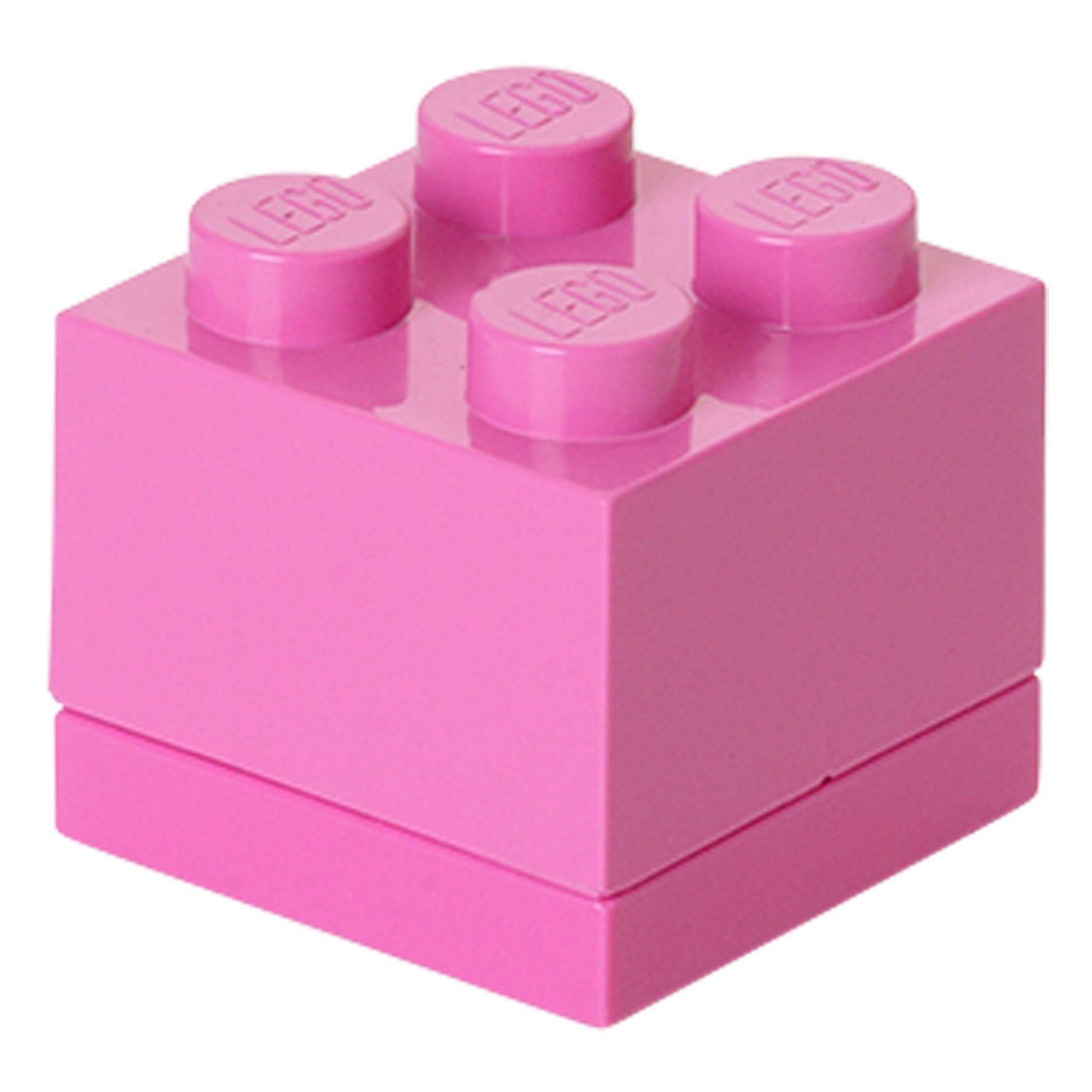 LEGO Mini Box 4 Knobs Bright Purple - Versatile Small Storage Box for ...
