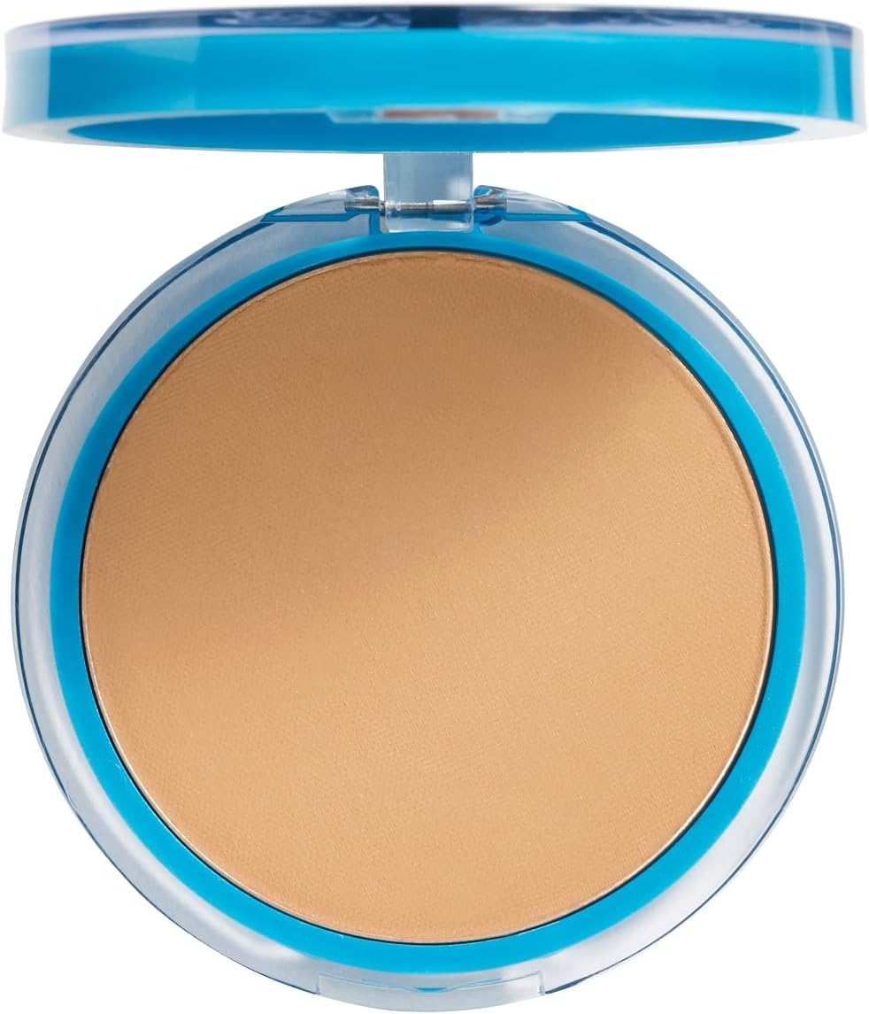 CoverGirl Clean Oil Control Compact Pressed Powder, Soft Honey [555] 0. ...