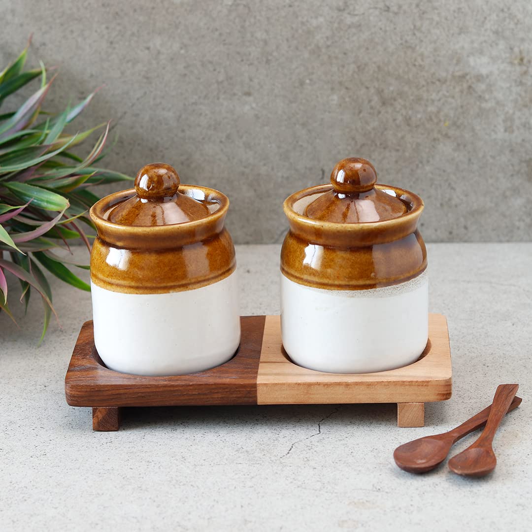 Buy Unravel India "Old Fashioned Chutney & Pickel ceramic Martaban Jar ...