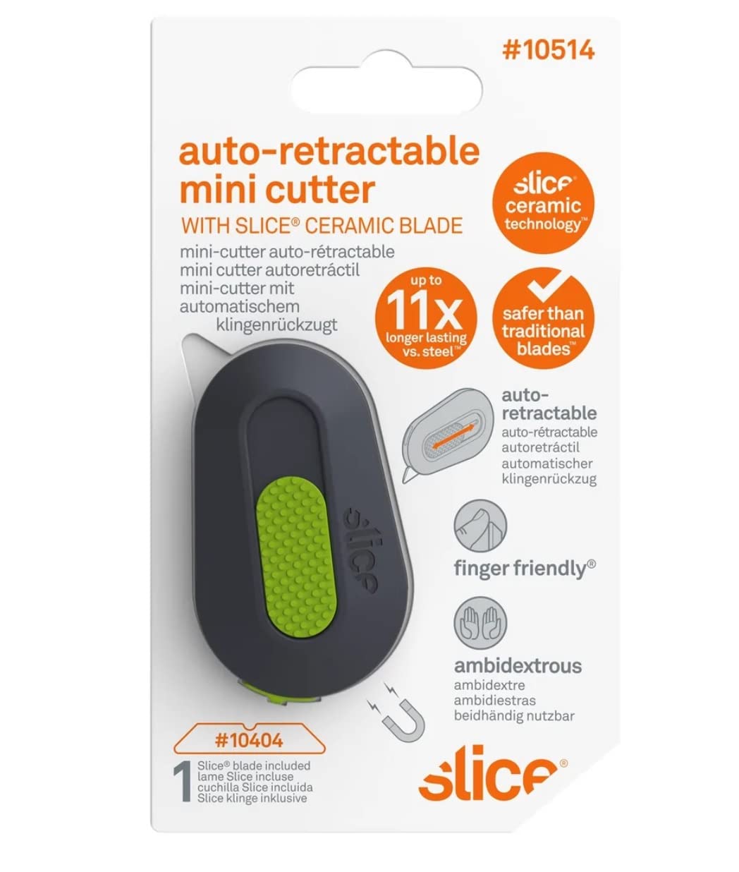 Amazon.com: Slice 10514 Mini Box Cutter, Package and Box Opener, Safe ...