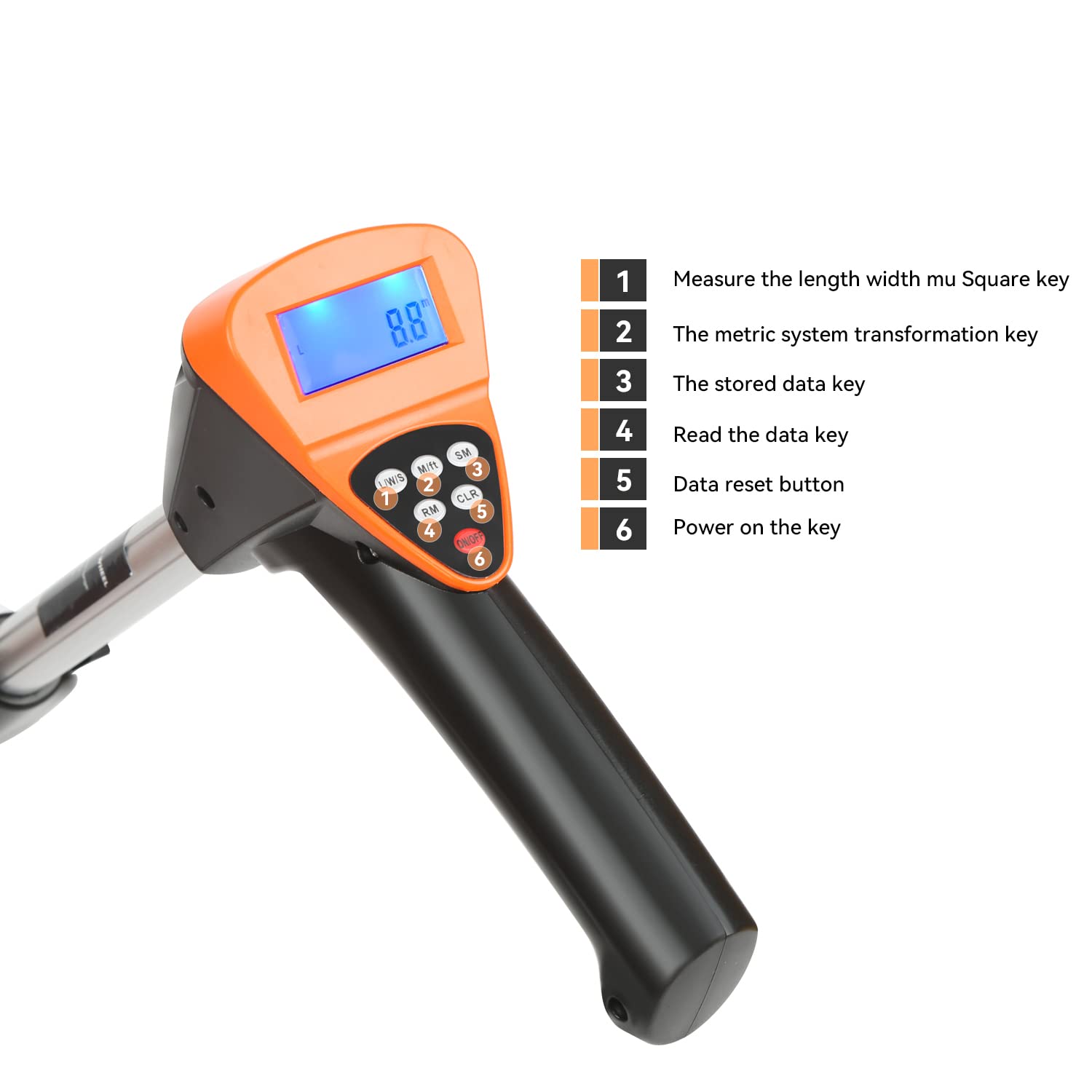 Snapklik.com : Measuring Wheel Digital Display, Prostormer 12.5 Folding ...