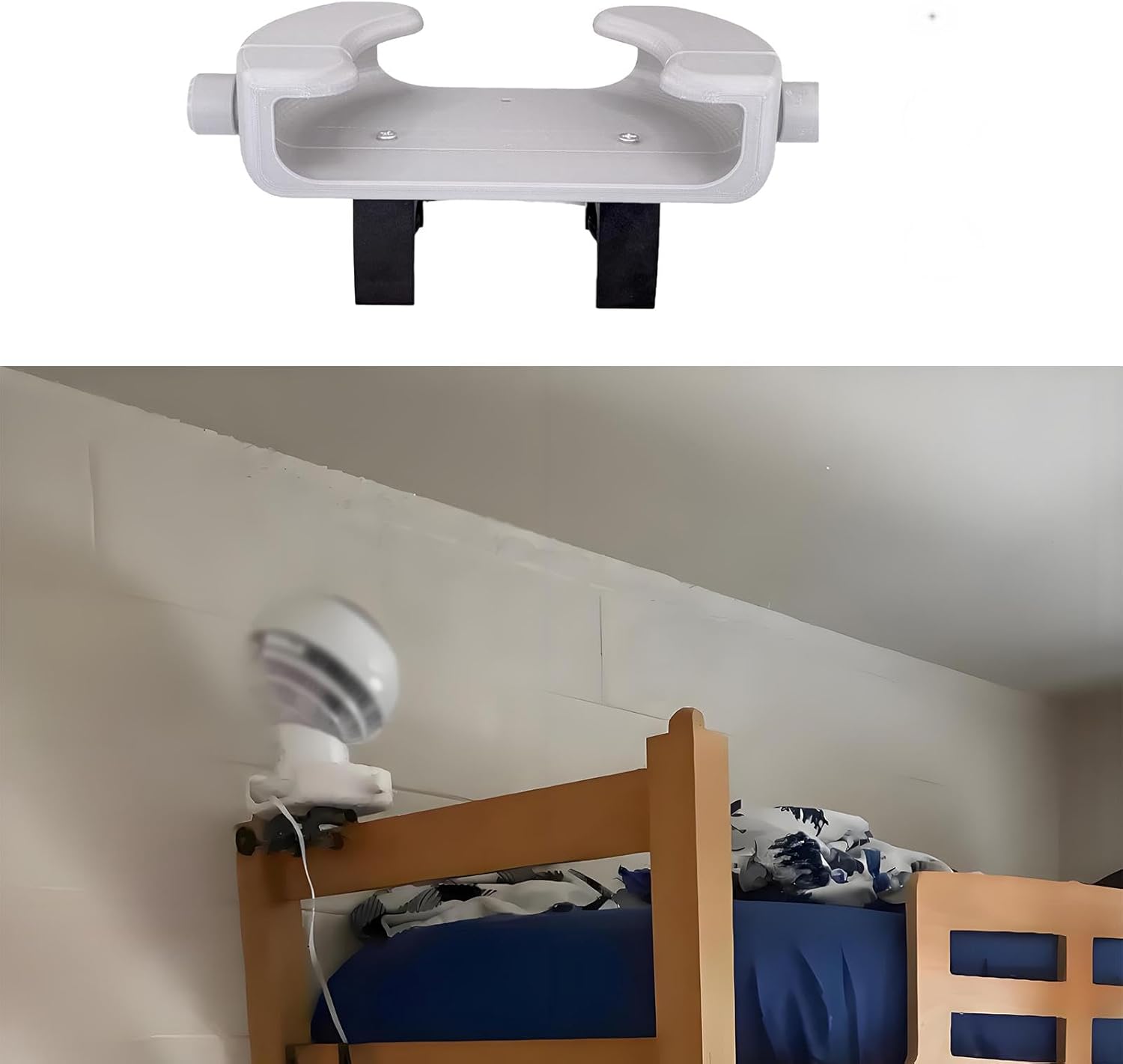 Amazon.com: Fan Bunk Buddy Holder, Bunk Fan Clip for Bed, Adjustable 8. ...