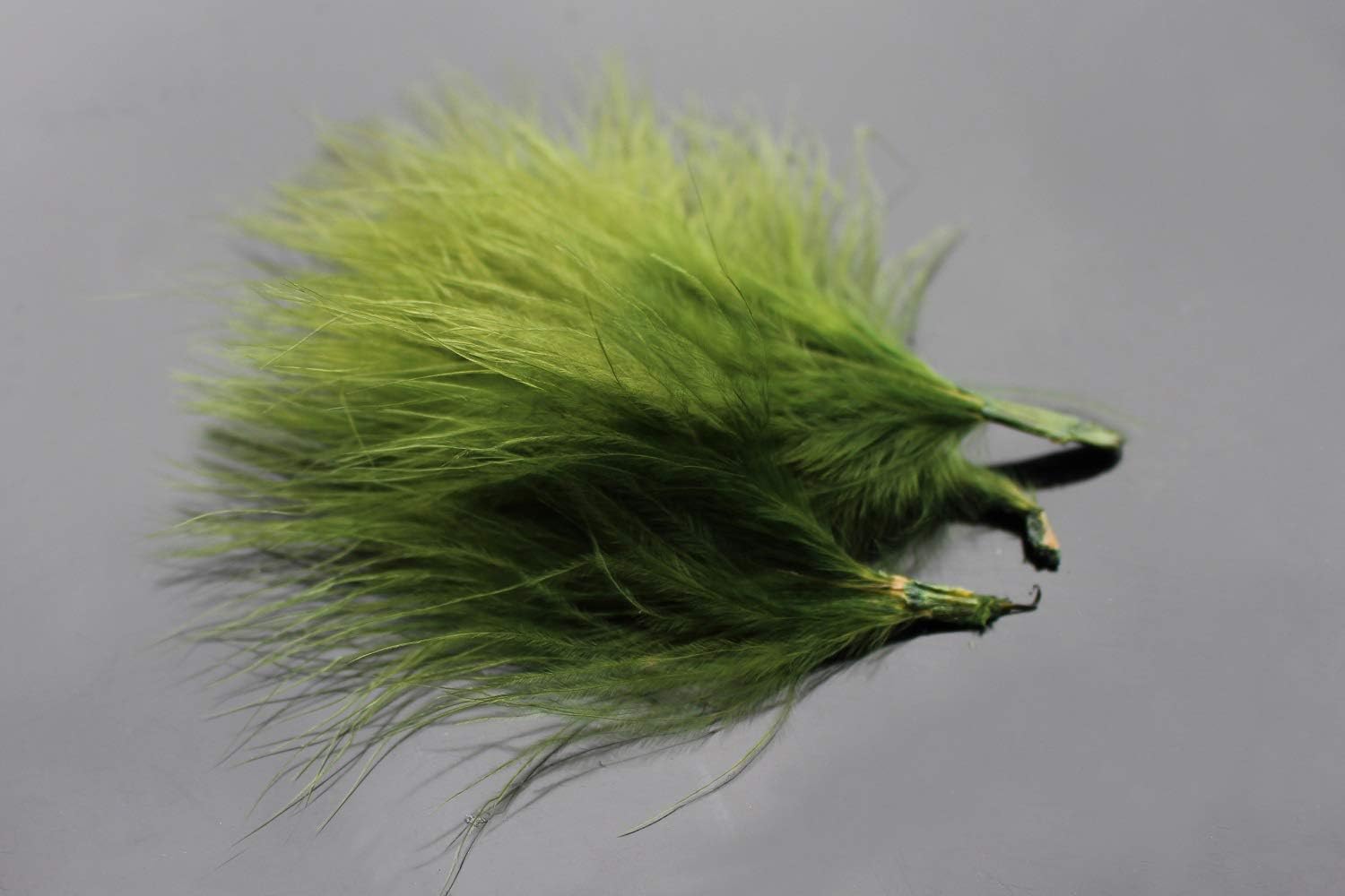 Tigofly 100 pcs/lot 17 Colors Turkey Marabou Blood Feathers Woolly ...