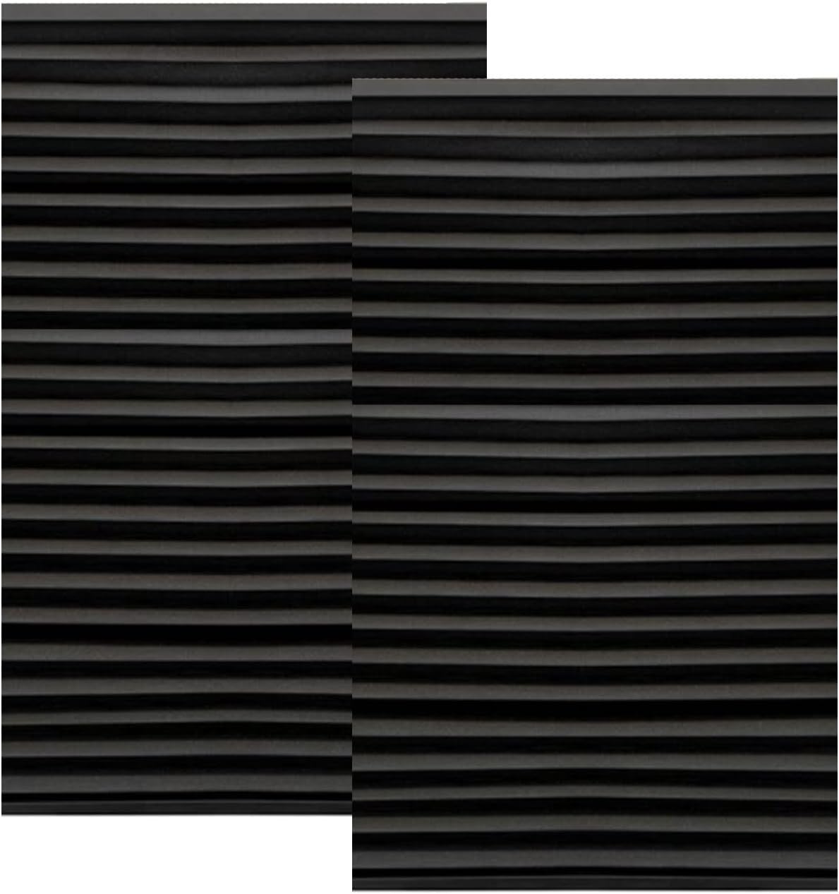 2 Pack Temporary Blinds for Windows with 4 Clips, Easy Up & Down ...