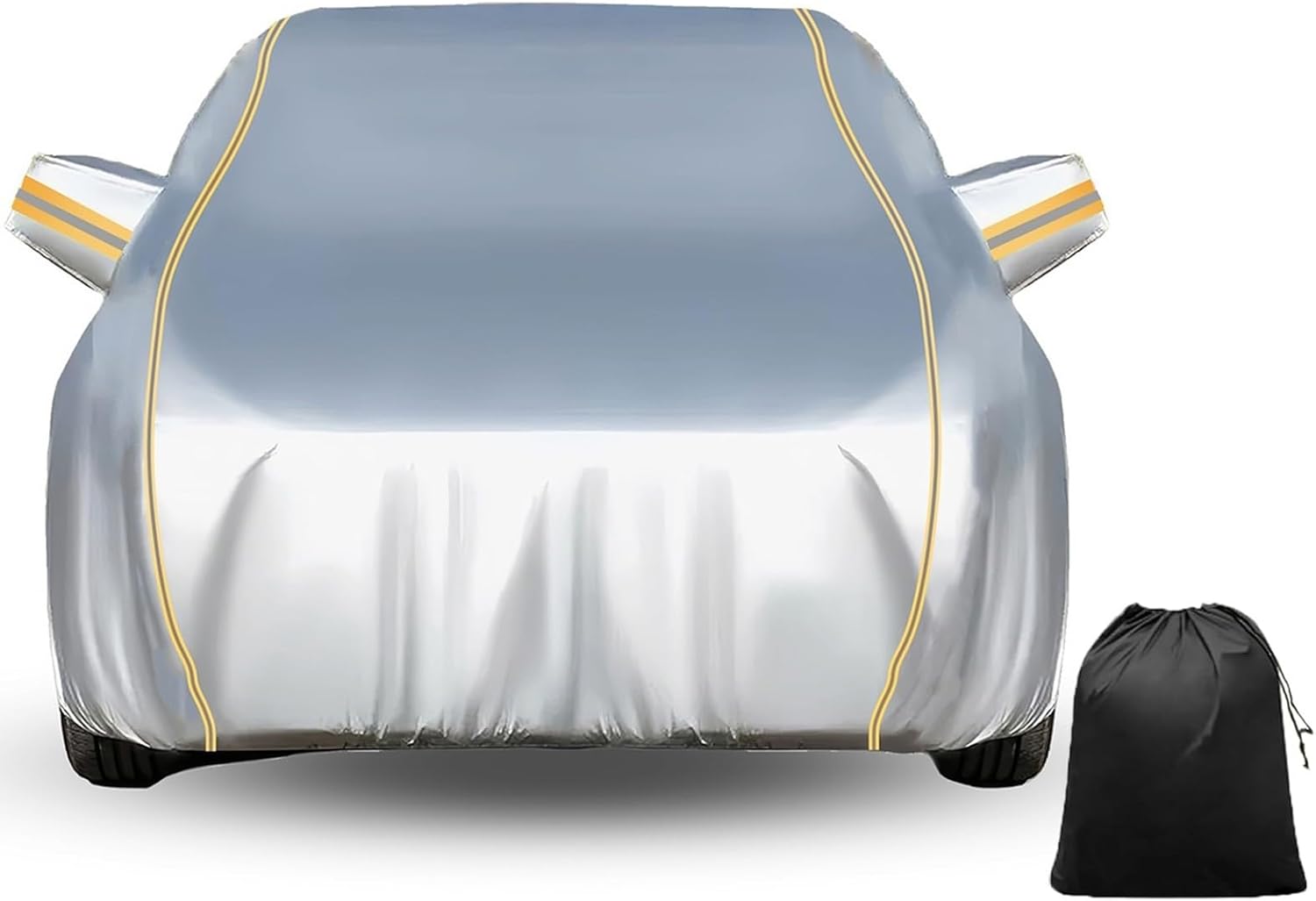 LinGKon Full Car Covers for Chevrolet Silverado (2000-2024) All Weather ...