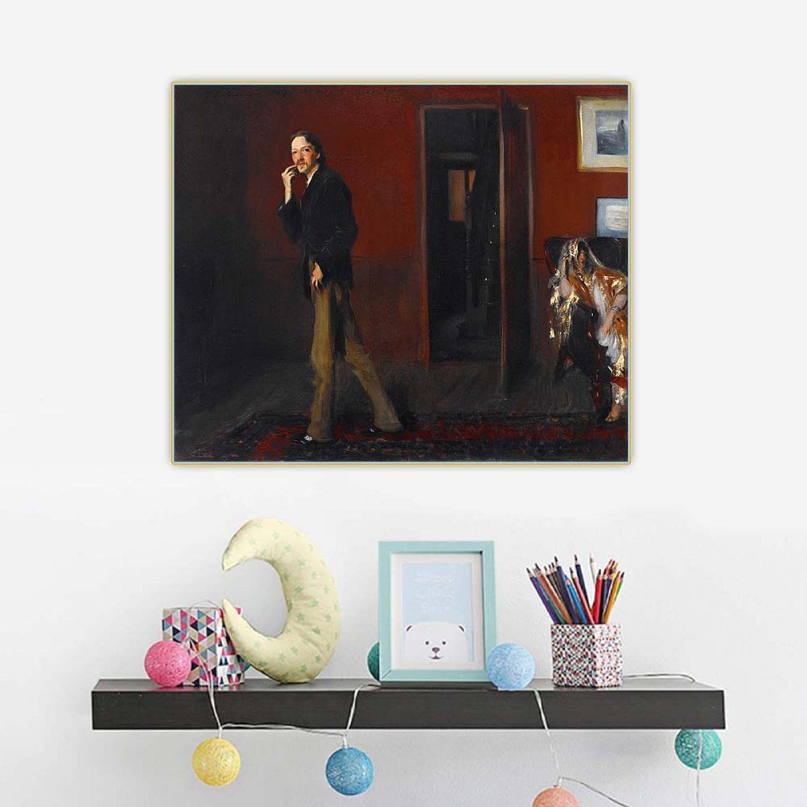 John Singer Sargent Portrait Robert Louis Stevenson Sargent John