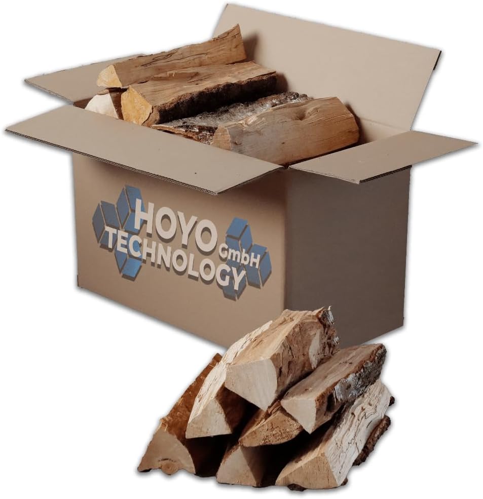 30 Kg Kaminholz Birke Brennholz Feuerholz Grillholz trocken 33 cm Länge ...