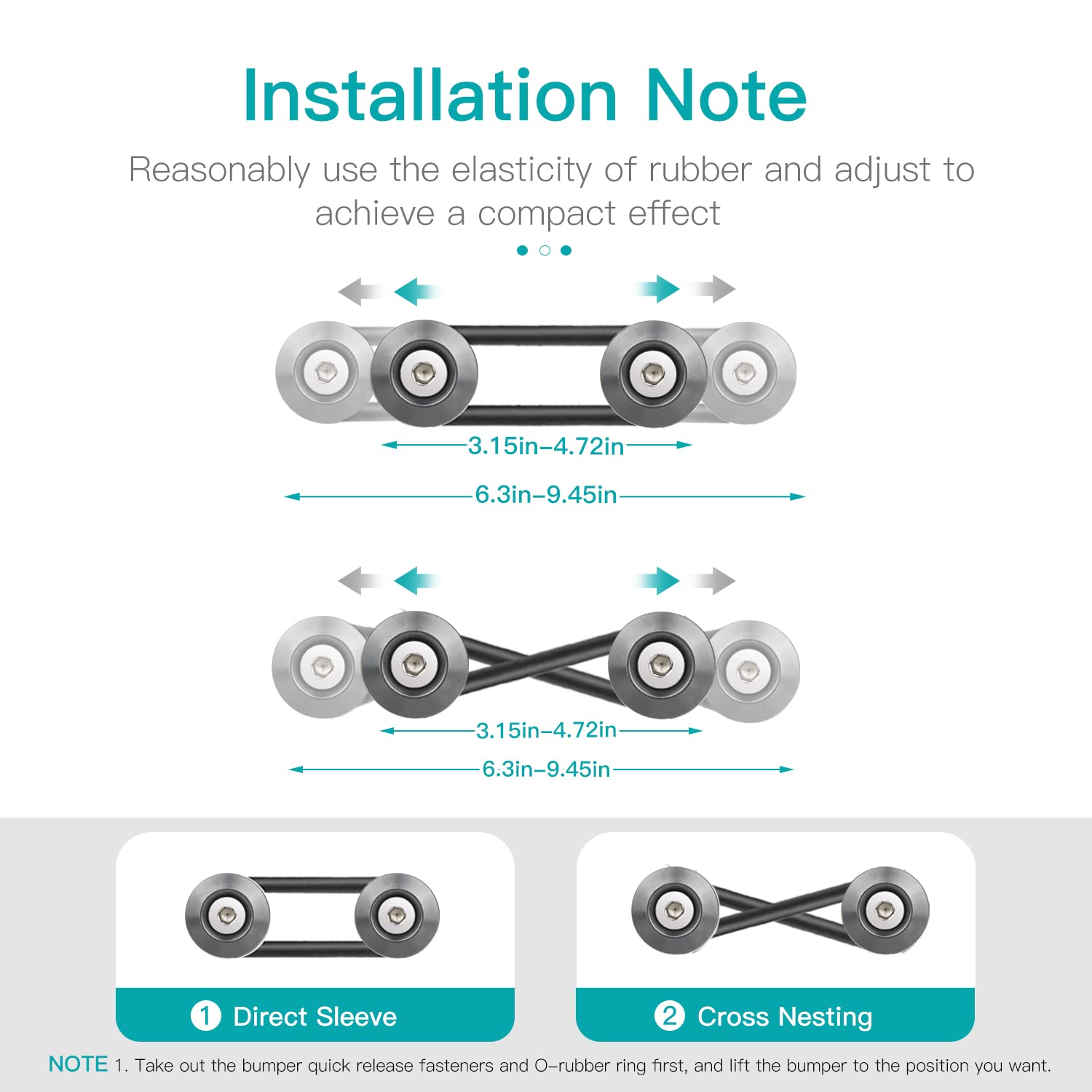 Snapklik.com : Bumper Quick Release, Mellbree Quick Release Trunk Front ...
