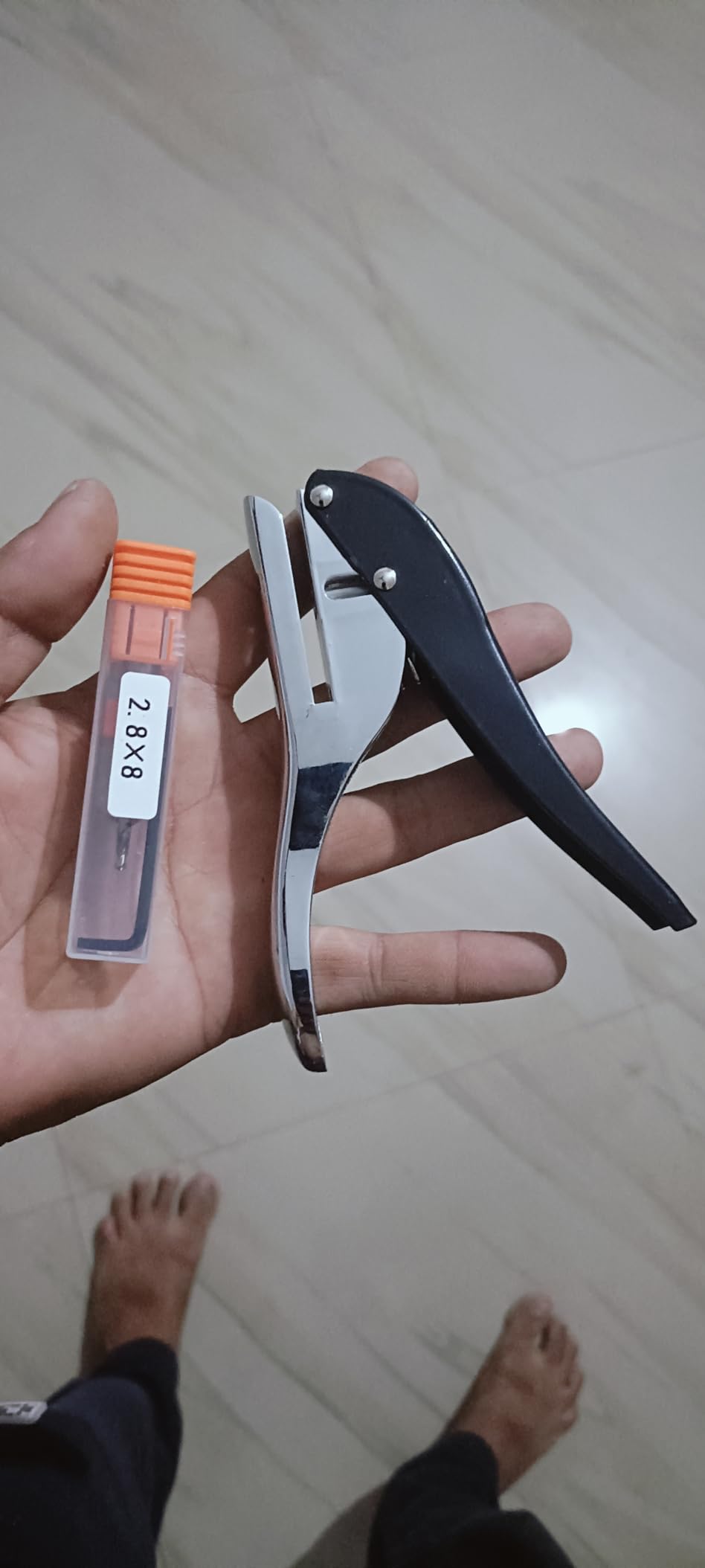 SECRET DESIRE Manual Edge Band Puncher Plier Adjustable For Craft Paper ...