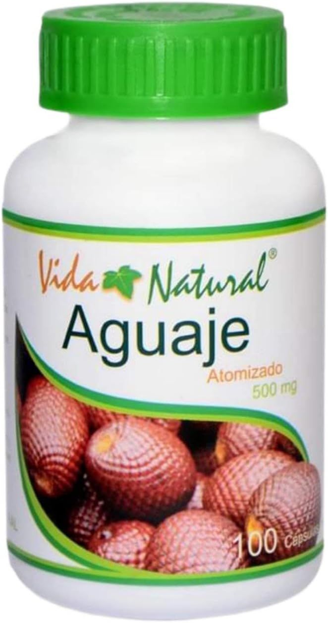 Amazon.com: Vida Natural Aguaje Atomizado 100 Capsules : Health & Household