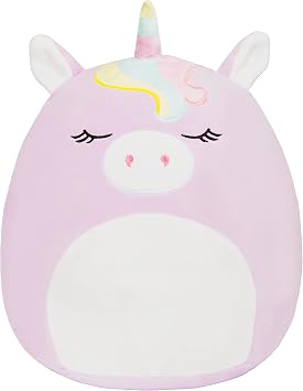 Squishmallow Large 16" Silvia The Purple Unicorn - Official Kellytoy ...