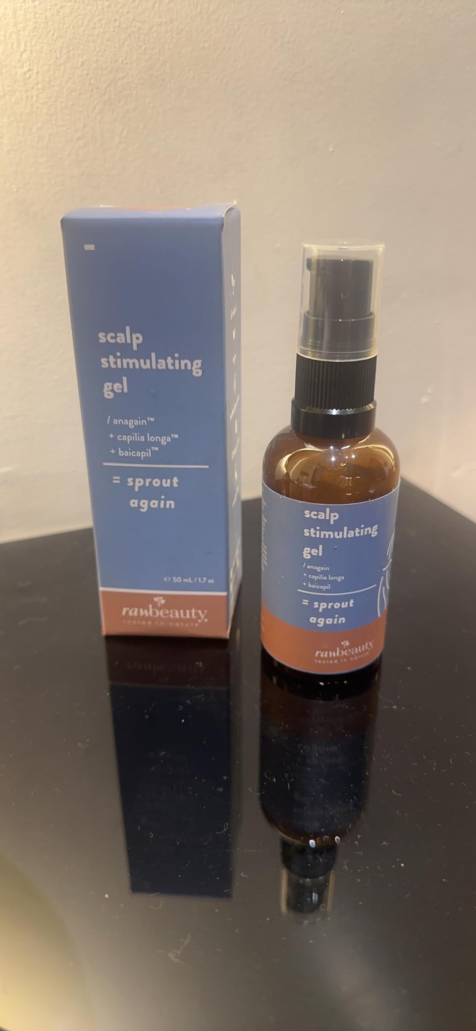 Buy RAW BEAUTY Sprout Again Scalp Stimulating Gel (50Ml) Infused With ...