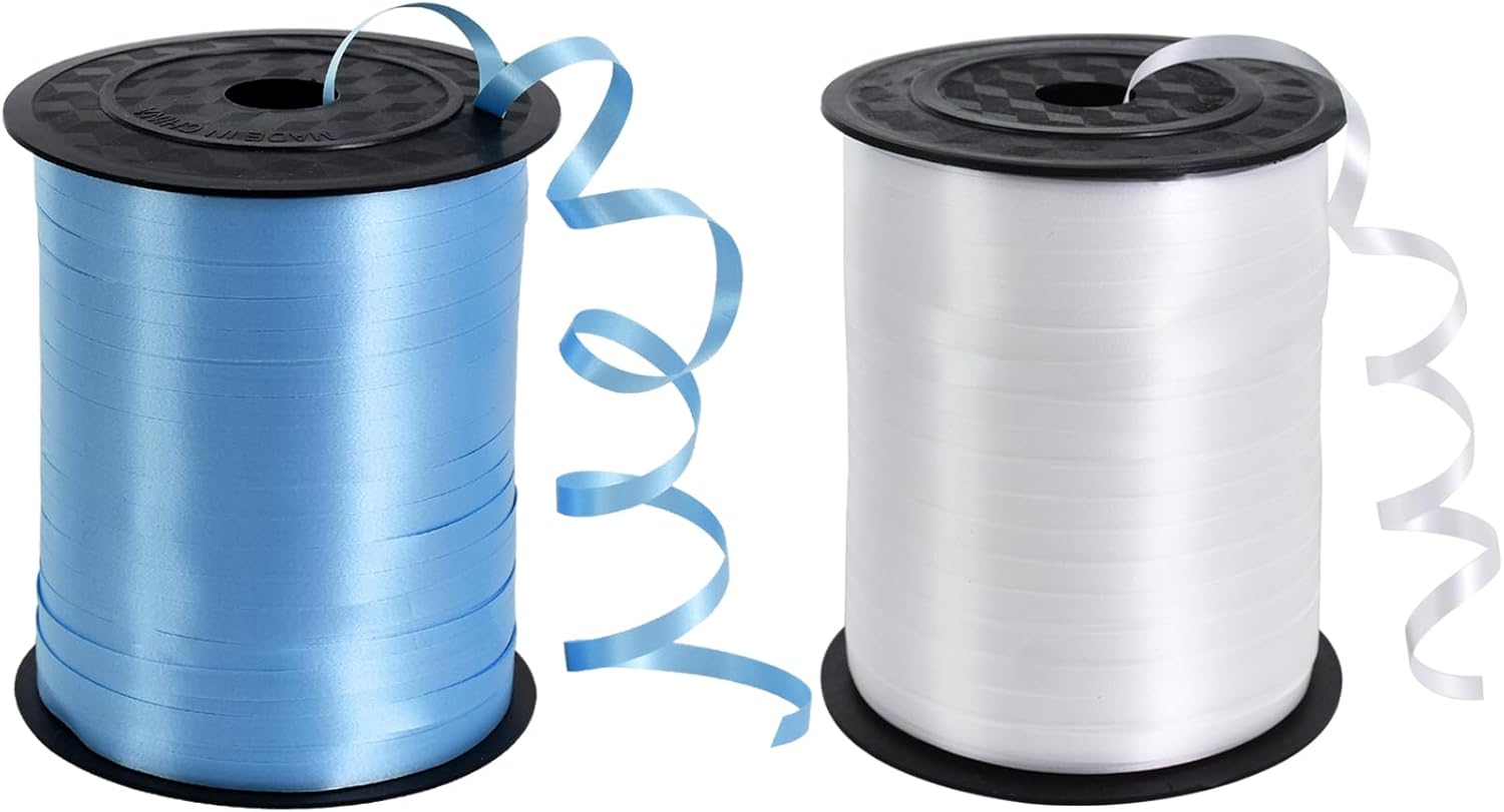 Amazon.com: TONIFUL 500 Yards Curling Ribbon-Balloon Ribbon-Balloon ...