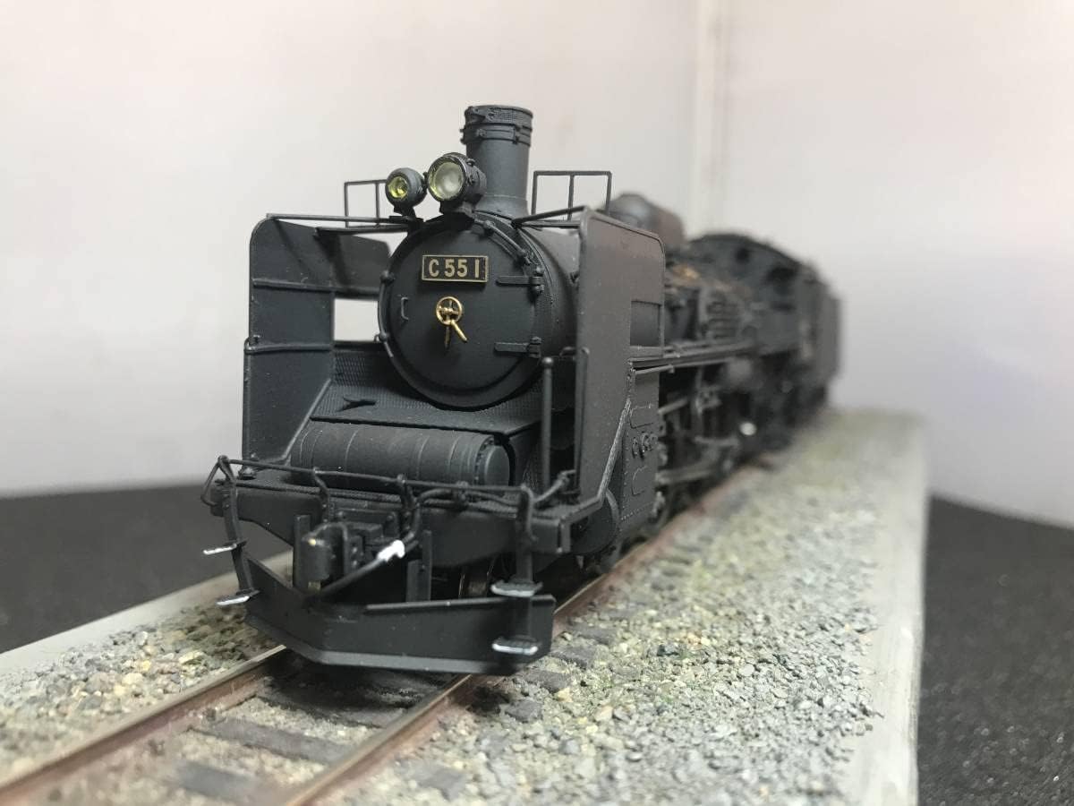 Amazon | C55 1号機 1次形 珊瑚模型キットベース 当工房特製完成品 1/80 16.5mm | 鉄道模型 通販