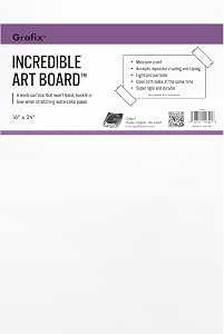 Amazon.com: Grafix Incredible Art Board - Durable, Light-Weight, Water ...