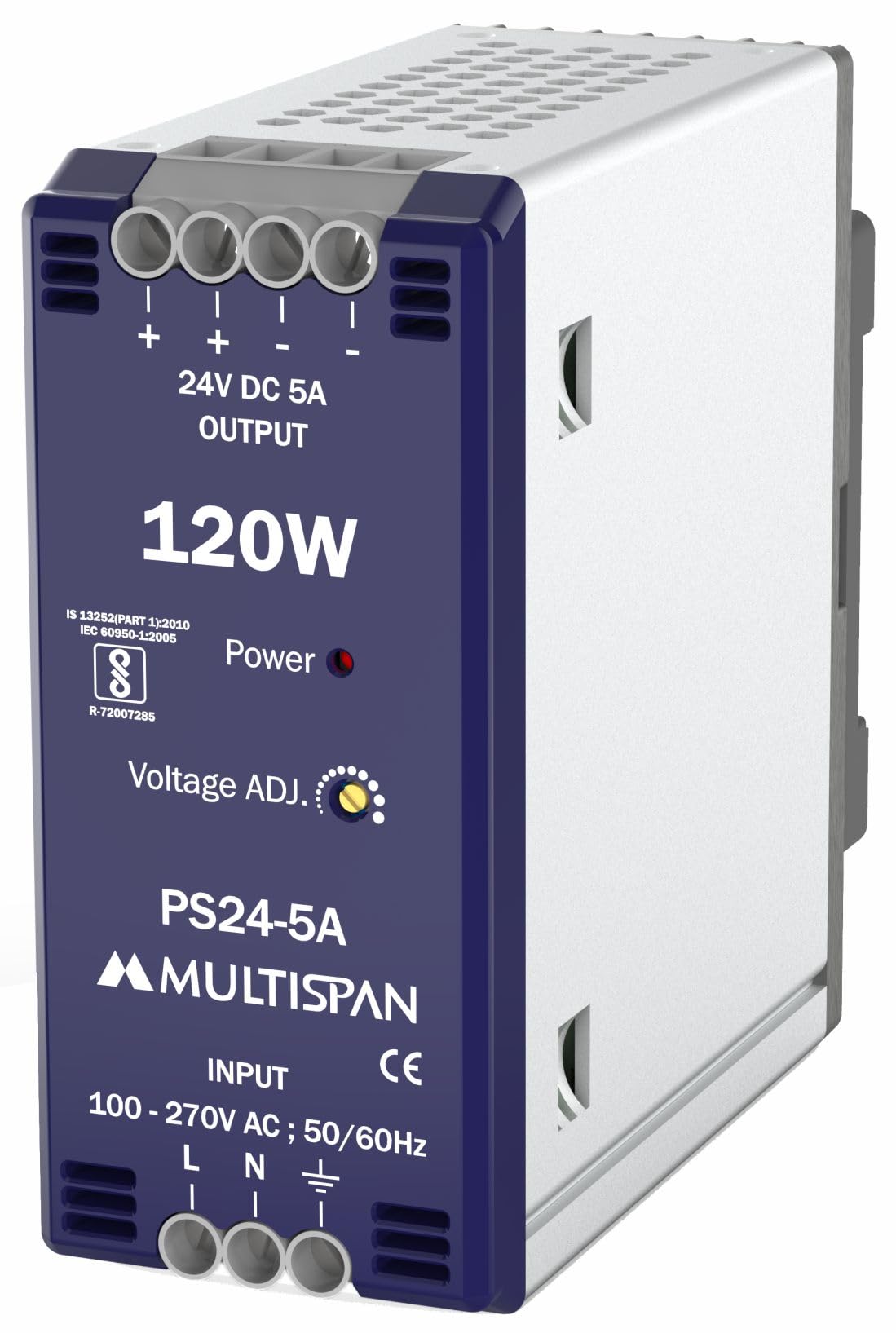 Multispan PS24 SMPS (Output: 24V DC 5A) : Amazon.in: Computers ...