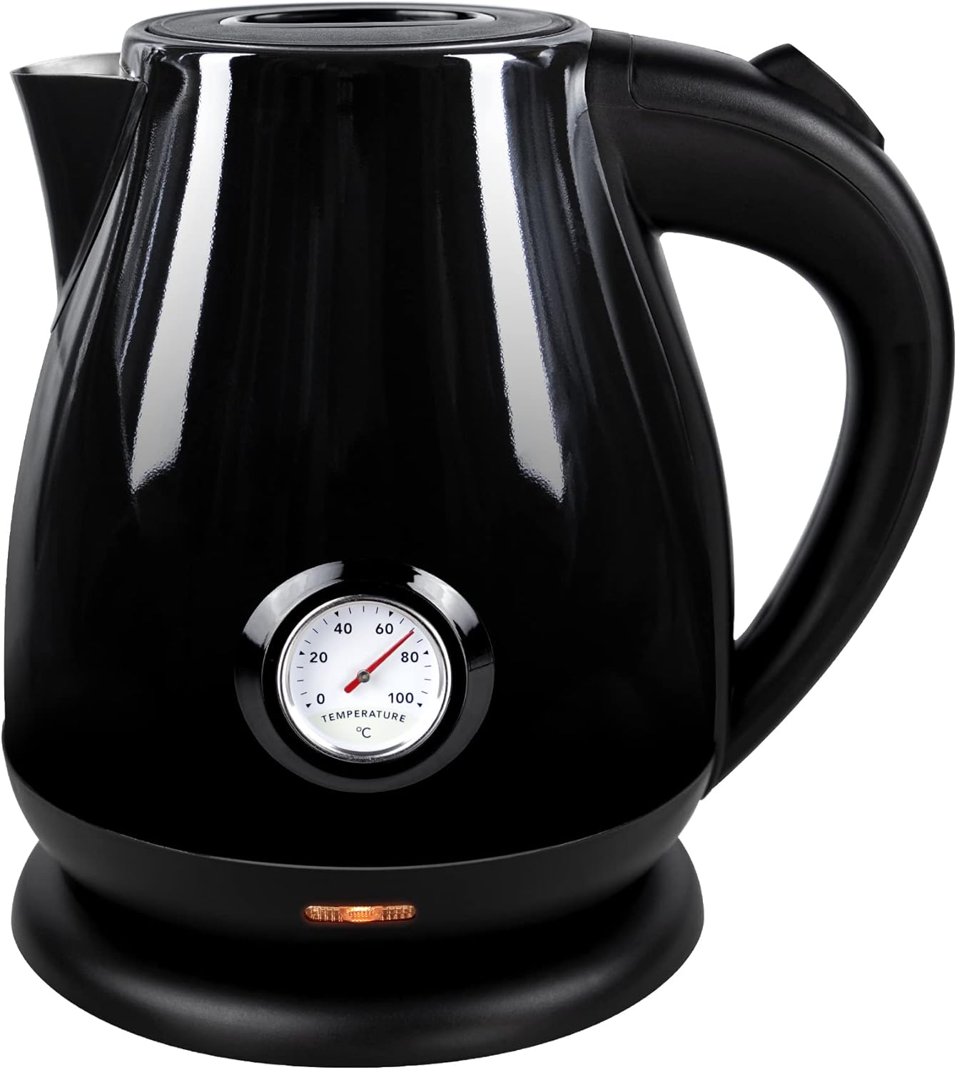 Impolio Retro rostfritt stål vattenkokare 1,7 l, tekokare retro vintage ...