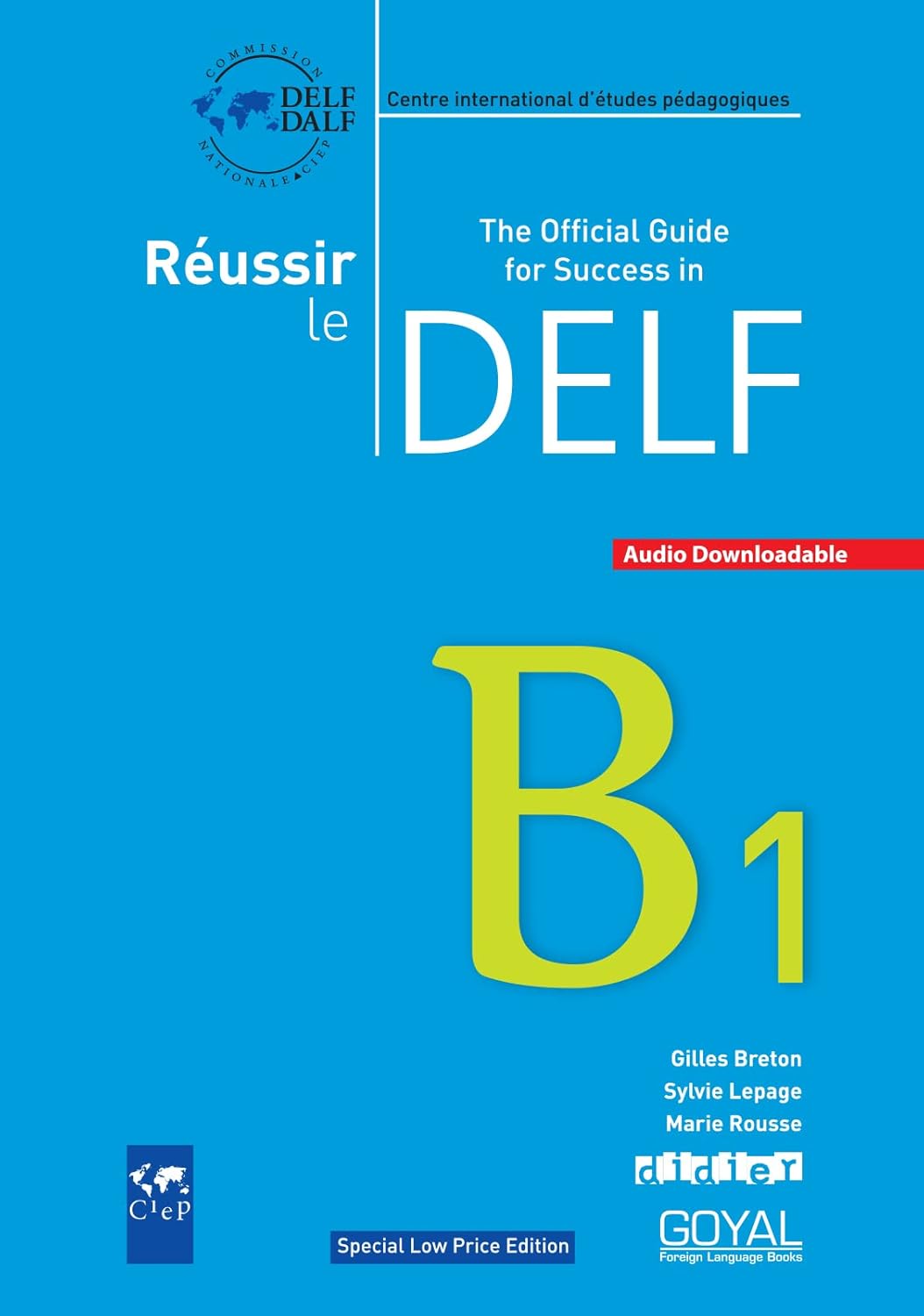 Delf B1 Book With Cd - Didier Reussir - French : G.Breton, S.Lepage, M ...