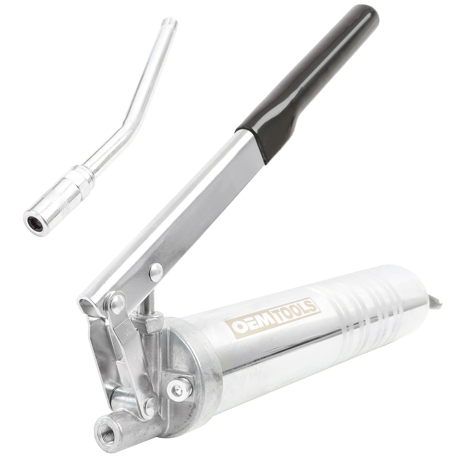 Buy OEMTOOLS 87202 Heavy Duty Dual Pressure Lever Action Grease , 6 ...