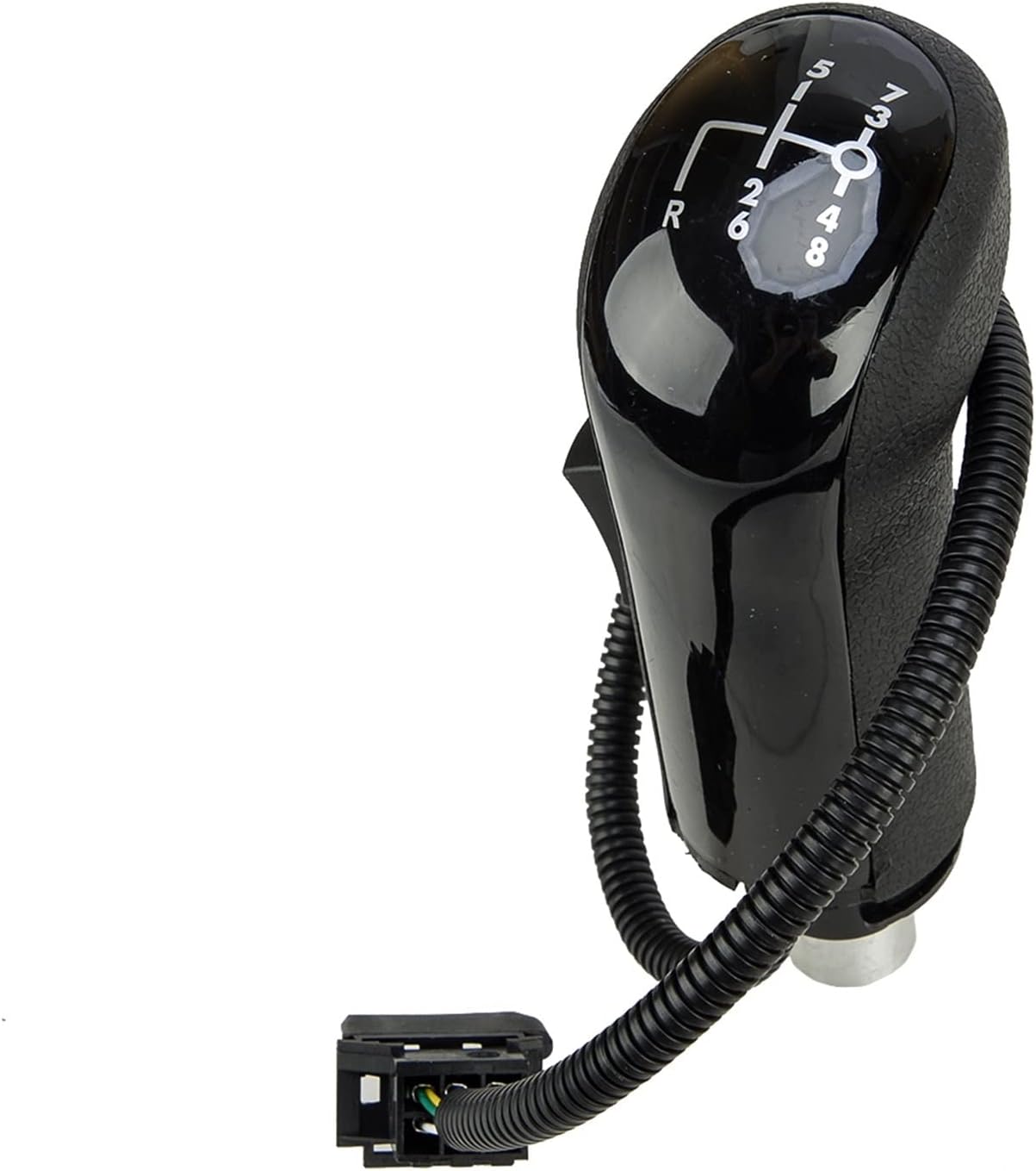 Amazon.co.jp: 可変速度ノブ 6ピン8速電動ギアシフトシフターノブブラック81326200043 TS038ために MAN TGA ...