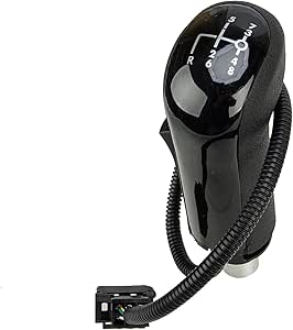 Amazon.co.jp: 可変速度ノブ 6ピン8速電動ギアシフトシフターノブブラック81326200043 TS038ために MAN TGA ...