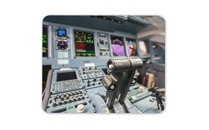 APSRA Jumbo Jet Flight Simulator Cockpit Controls Mouse Mat Pad ...