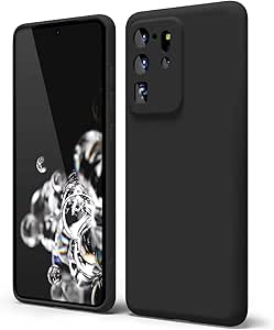Amazon.com: Oakxco for Samsung Galaxy S20 Ultra Phone Case Liquid Silicone Grip, Thin Slim Soft ...